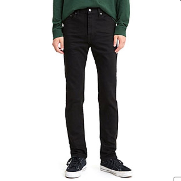 Signature by Levi Strauss | Jeans | Levi Straight Leg Black Skinny Fit ...